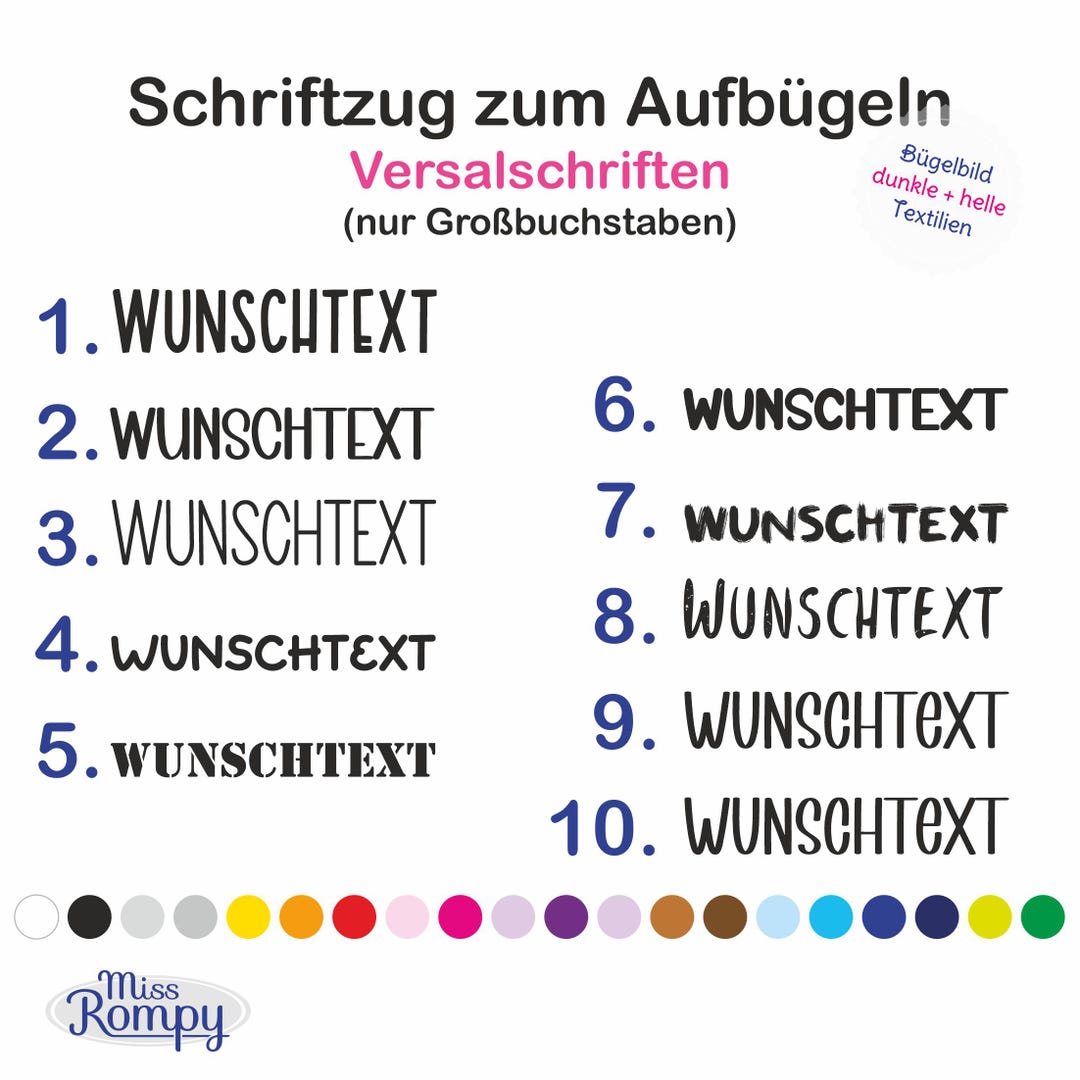 Custom Text, (312v), Cursive, Many Colors, Custom Saying, Name, Iron-on ...