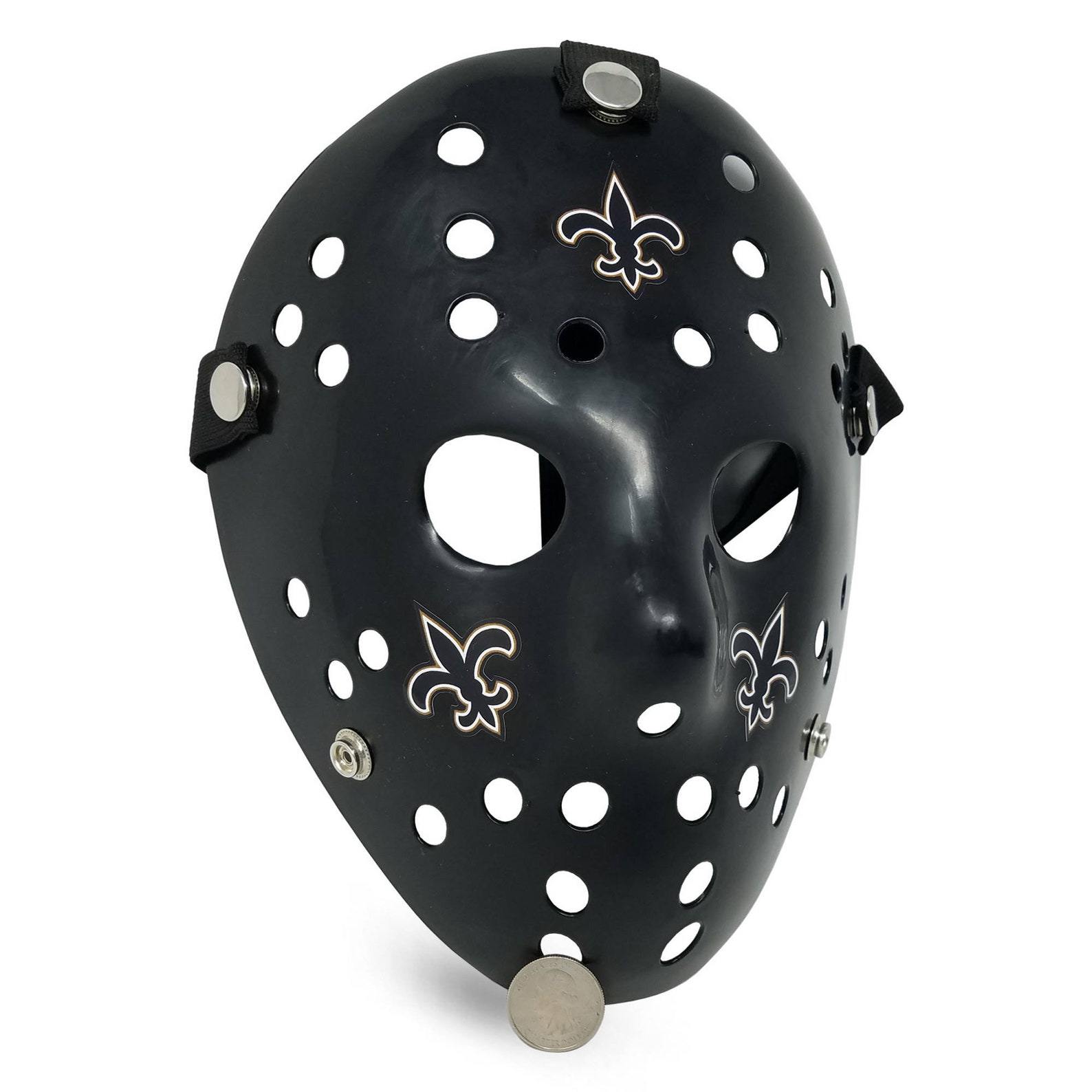 New Orleans Saints Hockey Mask Who Dat Halloween Jason - Etsy