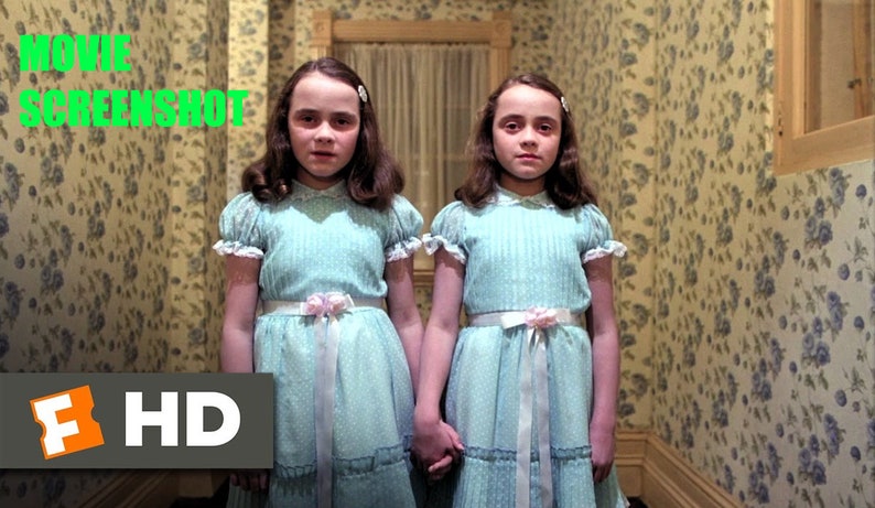 The Shining Movie Twins/girls - Come Play With Us Poster | REDRUM Red ...