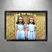The Shining Movie Twins/girls - Come Play With Us Framed Poster ...