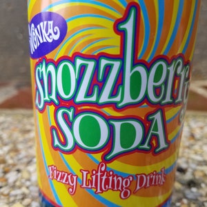 TWO Willy Wonka Fizzy Lifting Drink Bottles | Snozzberry Soda ...