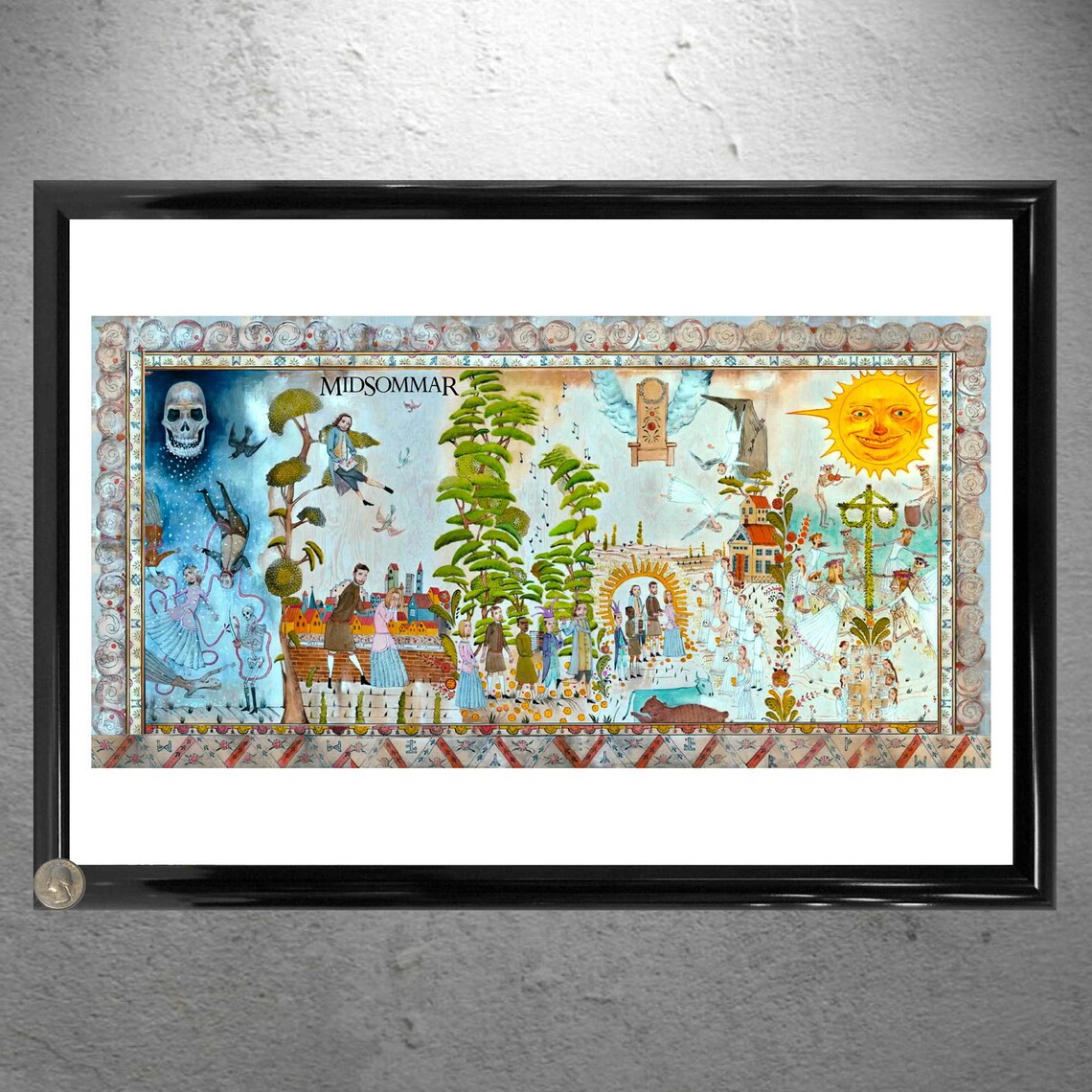 Midsommar Movie Framed Opening Scene Mural Poster Print | Etsy