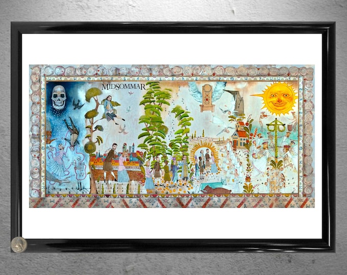 Midsommar Movie Framed Opening Scene Mural Poster Print Reproduction ...
