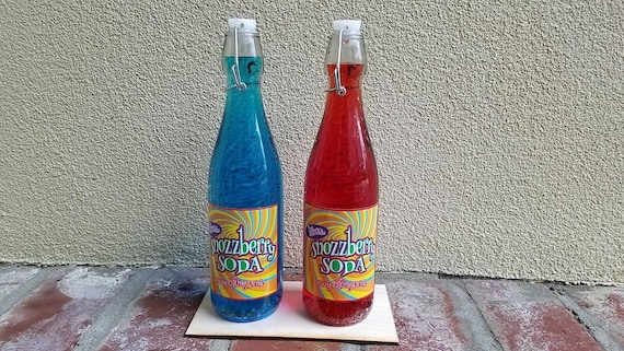 TWO Willy Wonka Fizzy Lifting Drink Bottles Snozzberry Soda - Etsy