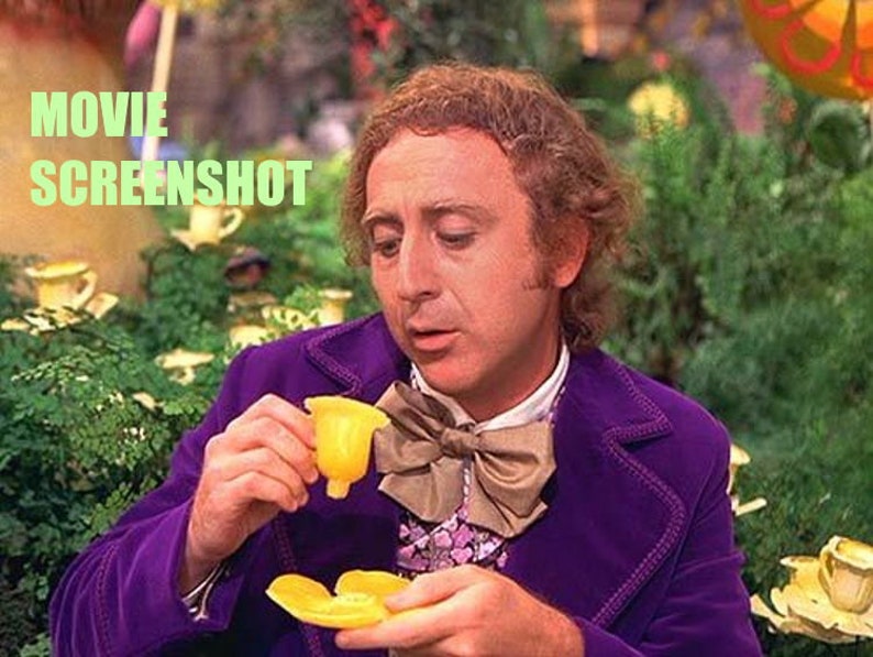 1971 Willy Wonka and the Chocolate Factory Edible Cup Buttercup Replica ...