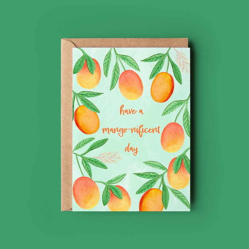 Fruit Card - Etsy