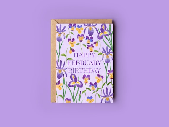 February Birthday Backgrounds