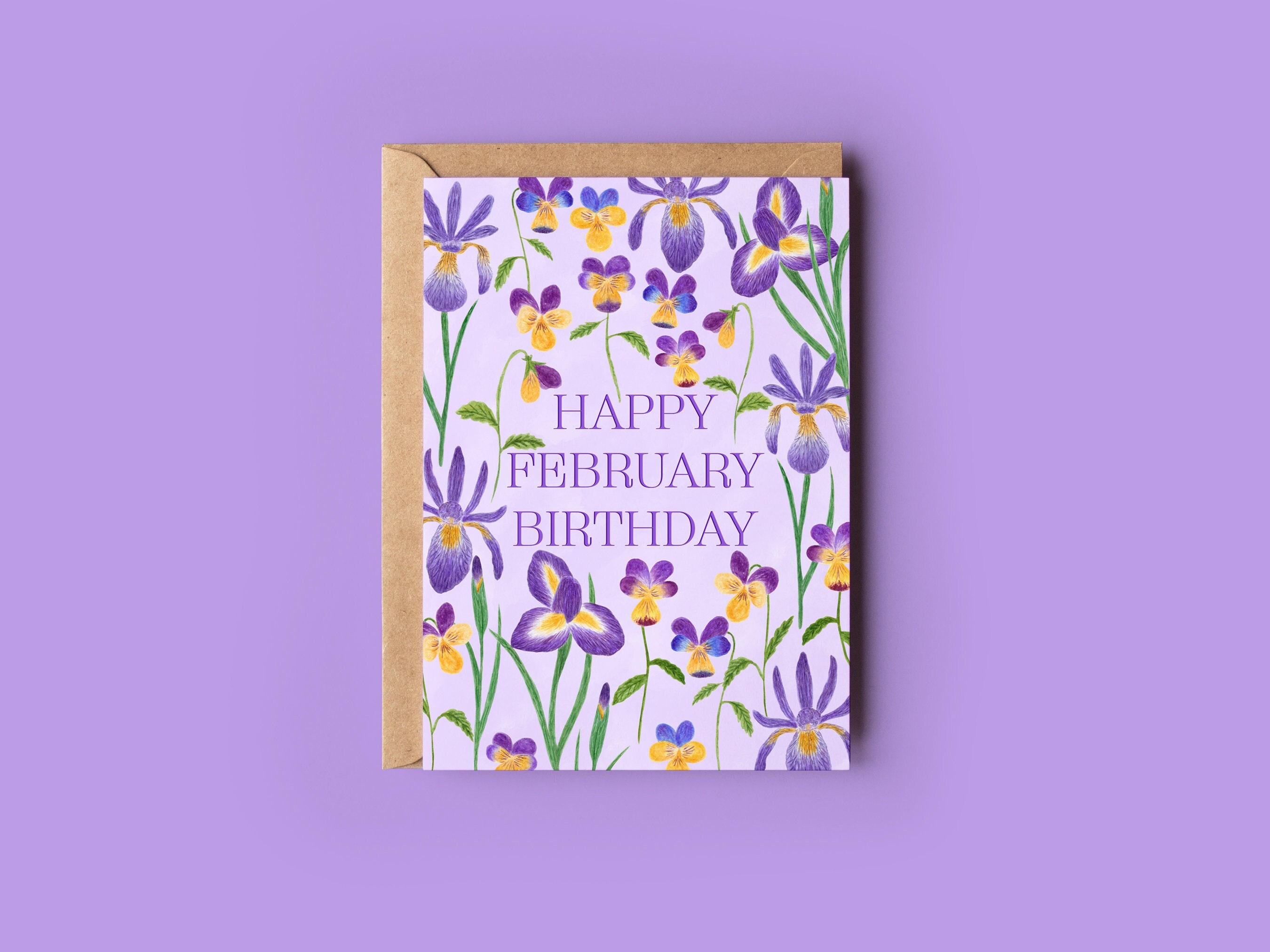 February Birthday Flower