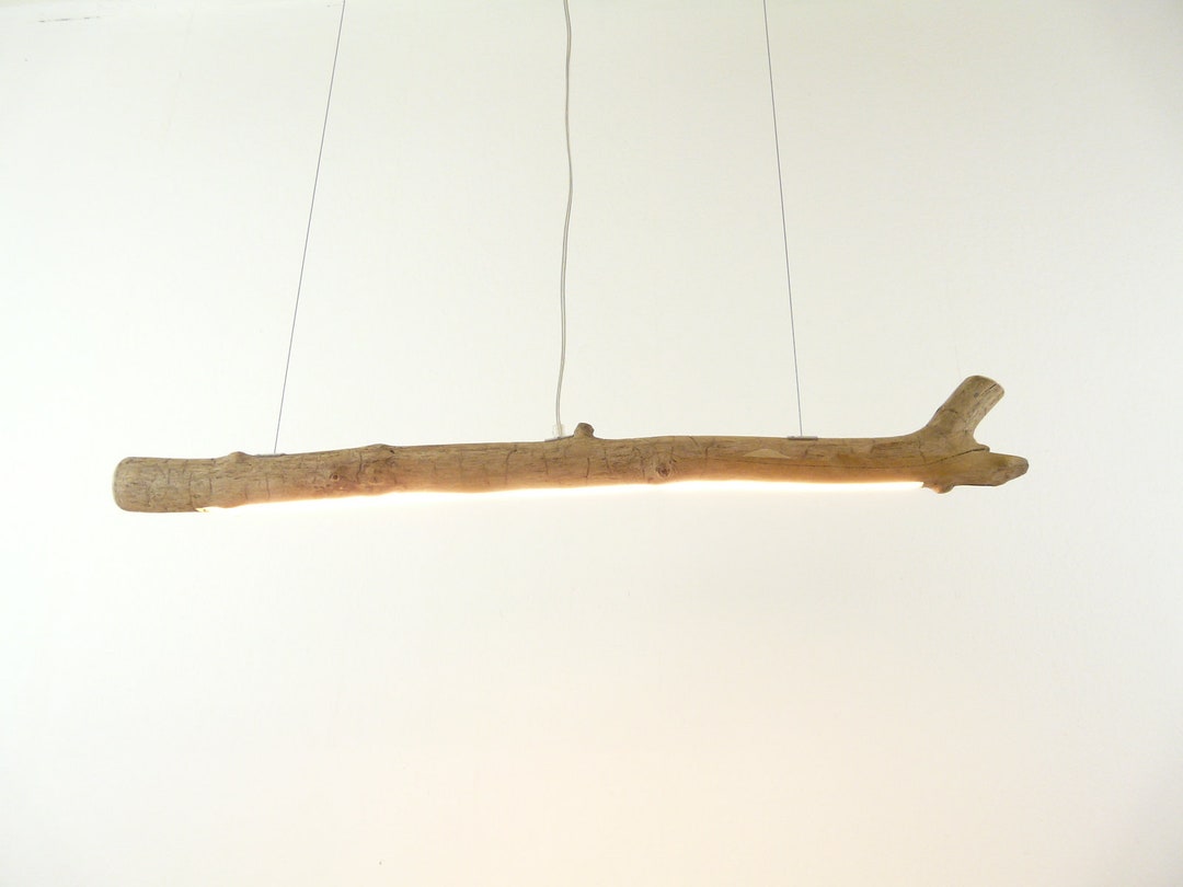 LED Wooden Lamp Driftwood Lamp Ceiling Lamp Driftwood Lamp Dining Table ...