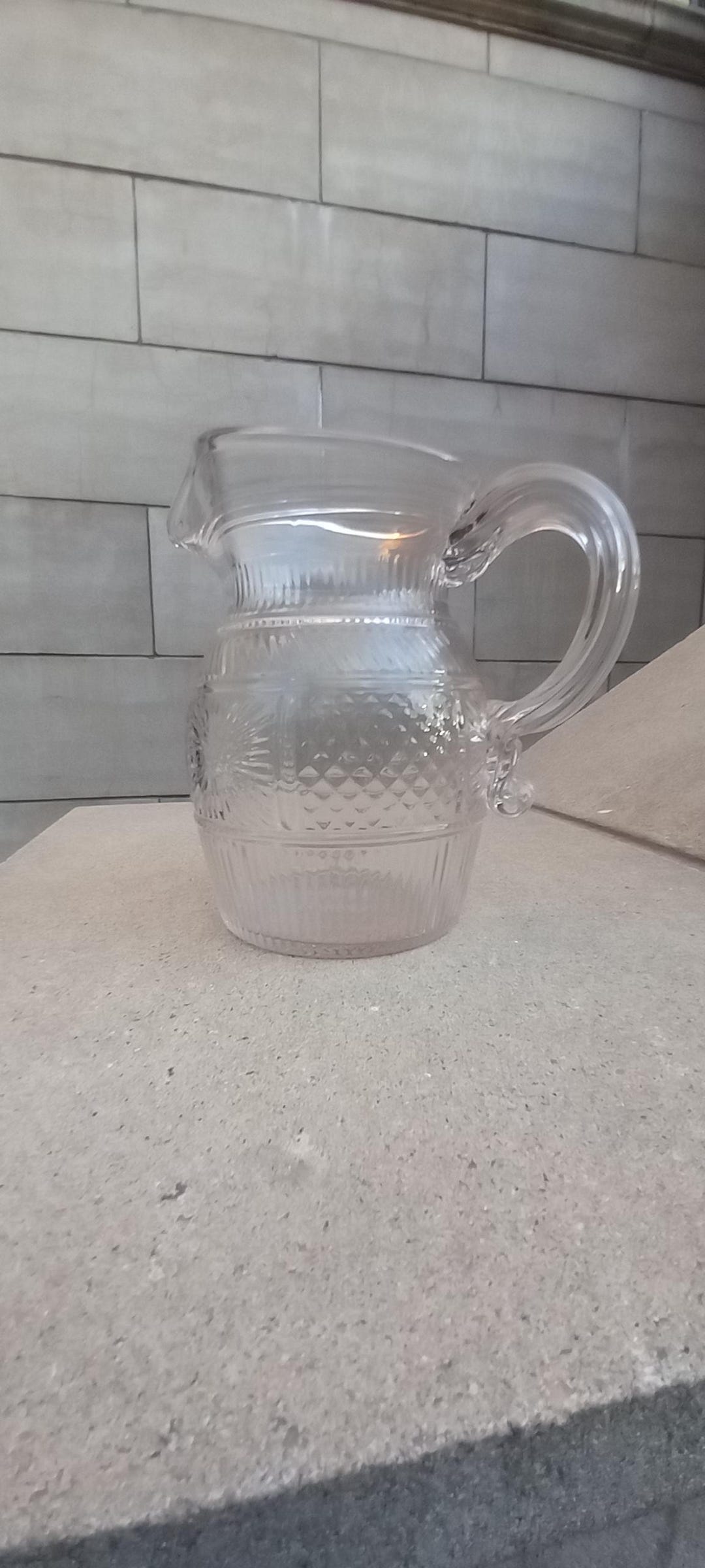 Metropolitan Museum of Art MMA Repro Boston & Sandwich Glass PITCHER ...
