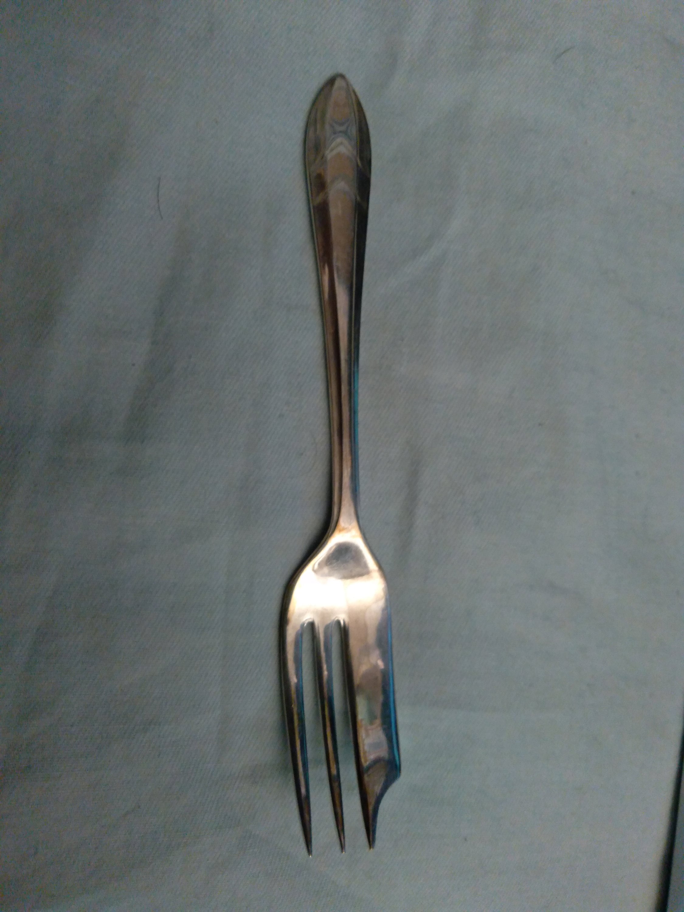 MAURICE STABLES LTD Loxley Fork Set Pastry and Cocktail E. P. N. S ...