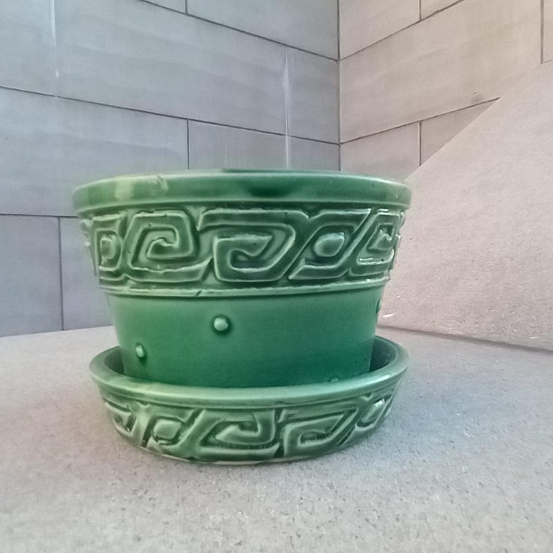 Mccoy Pottery Flower Pots - Etsy