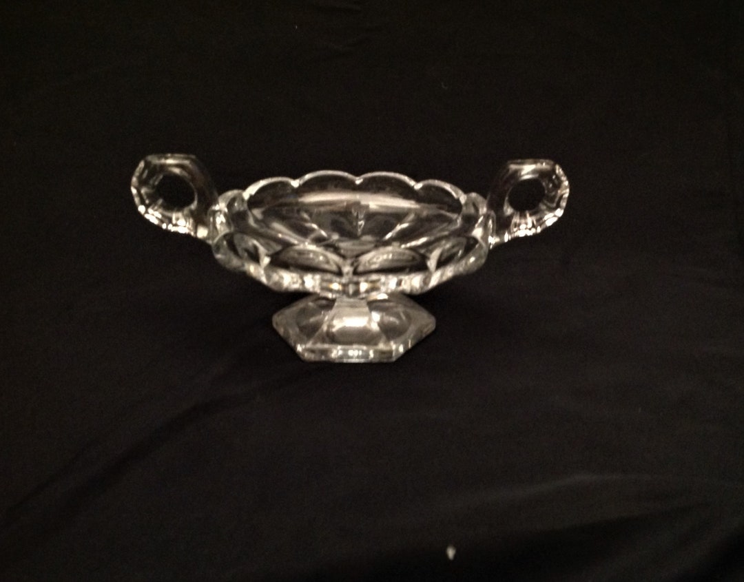 A. H. Heisey Company Priscilla Colonial Open Jelly Compote / Tazza - Etsy