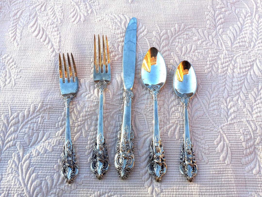 GODINGER Baroque Flatware (misc Pieces) - Etsy