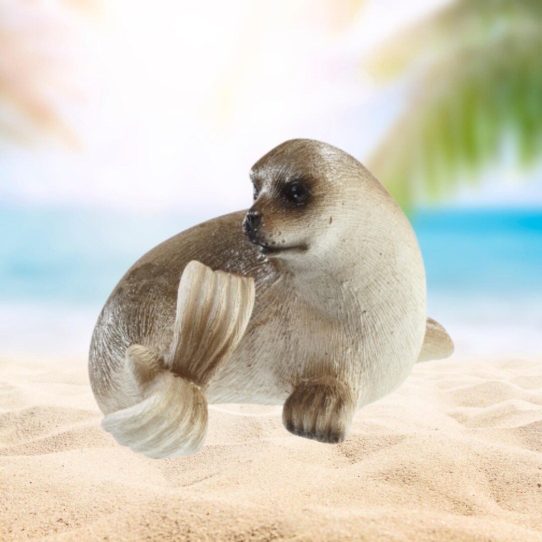 Miniature Seal Seal | Maritime Decoration Sea Lion | Mini Decorative ...