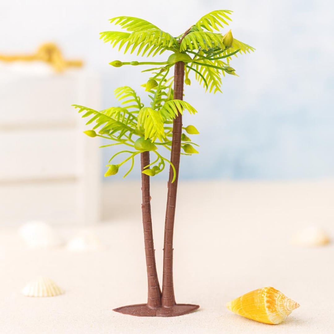 Miniature Palm Tree 13 Cm – Fairy Garden Accessory, Dollhouse Decor ...