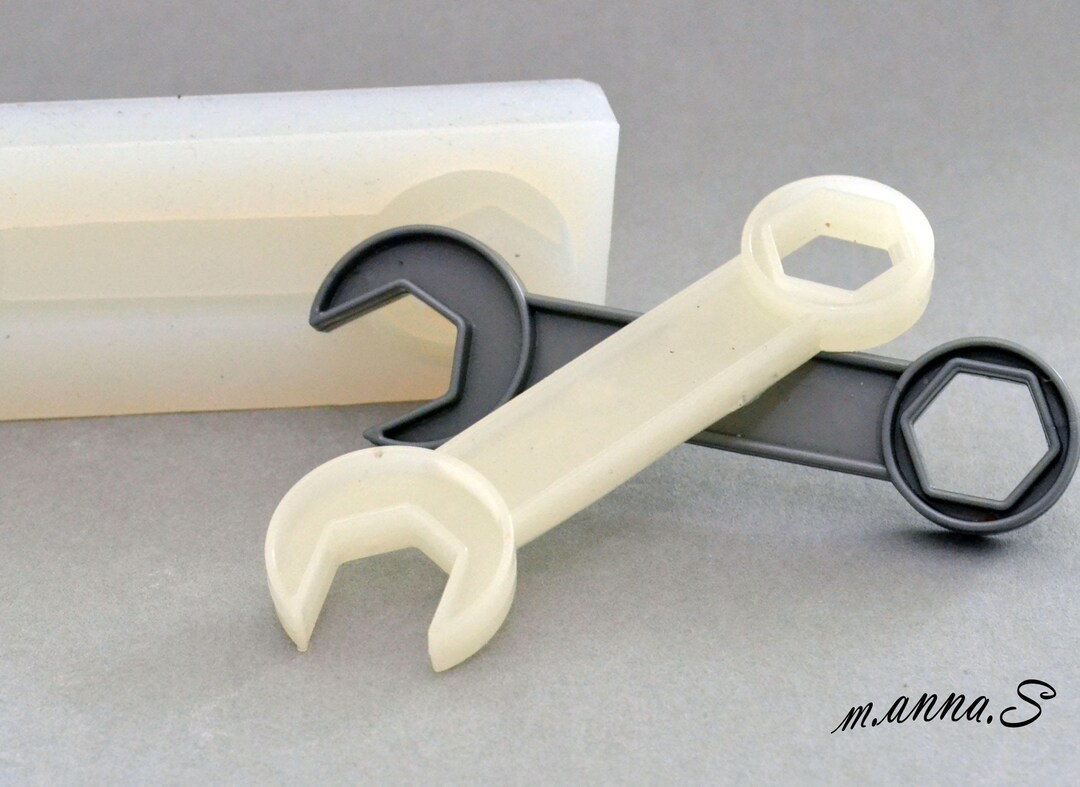 Wrench Silicone Mold: Tool, Spanner, Sugarcraft, Polymer Clay - Etsy