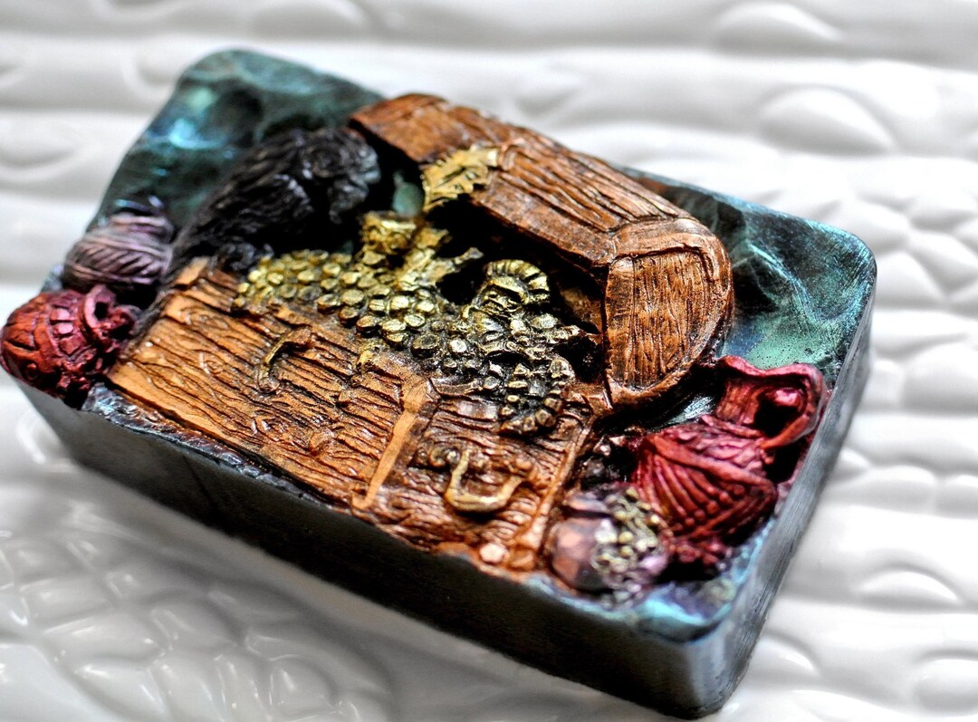 Treasure Chest Silicone Mold: Soap, Resin, Chocolate, Wax - Etsy