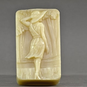 LADY SILICONE MOLD Soap Flexible Sturdy Mould 5oz Classy Sexi Elegant ...