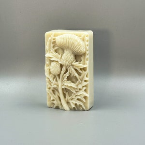 THISTLE SILICONE MOLD for Soap Making and Other Crafts, Flexible Sturdy ...