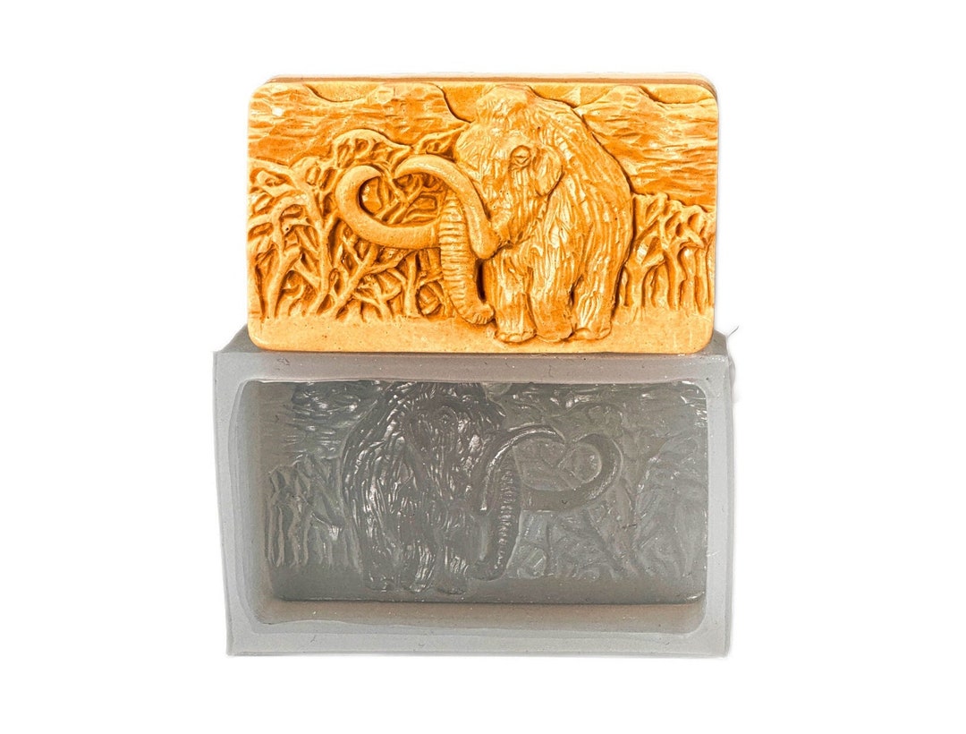 Mammoth Silicone Mold: Soap, Resin, Chocolate, Wax - Etsy