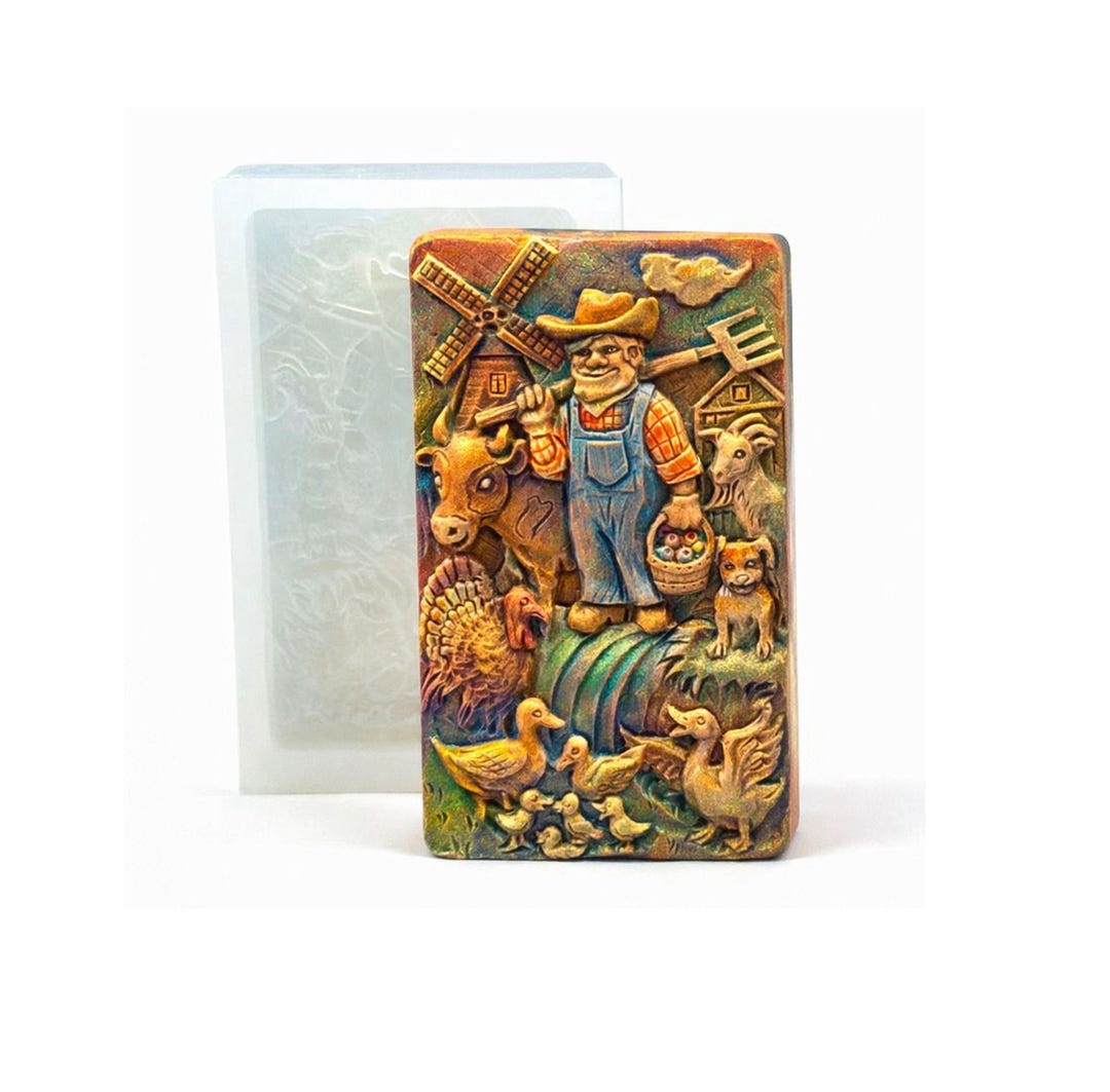 Livestock Silicone Mold: Farm Animal Soap Making - Etsy