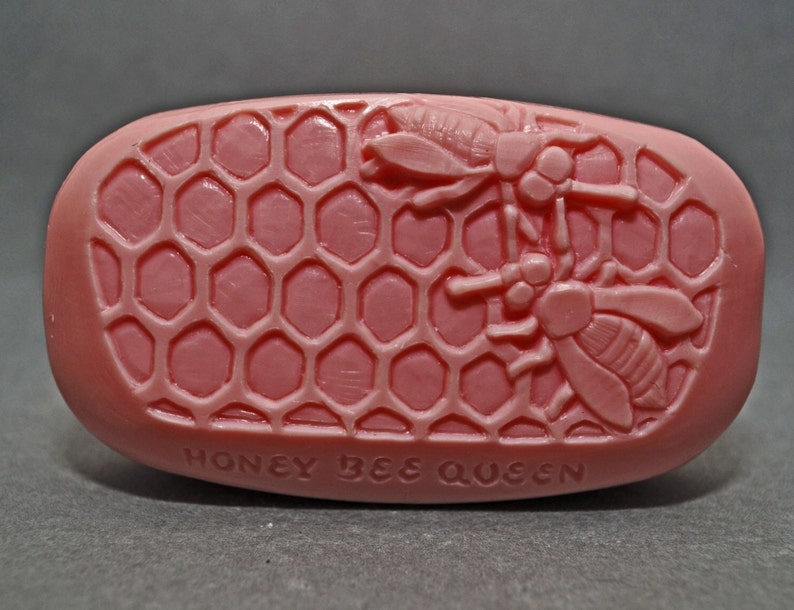 HONEY BEE MOLD Silicone Soap Queen Mould Plaster Clay Wax Resin ...