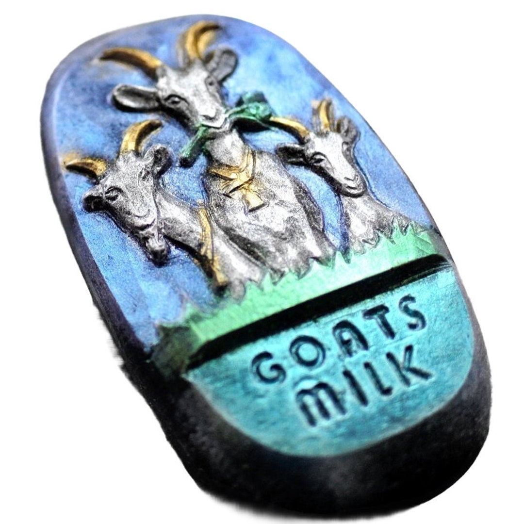 GOAT SOAP SILICONE Mold Milk Bar Mould Polymer Clay Resin Chocolate ...