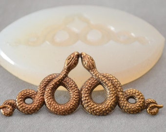 Snake Silicone Mold,cake,candy,clay,animal,jewelry, Cookies,resin,snake ...