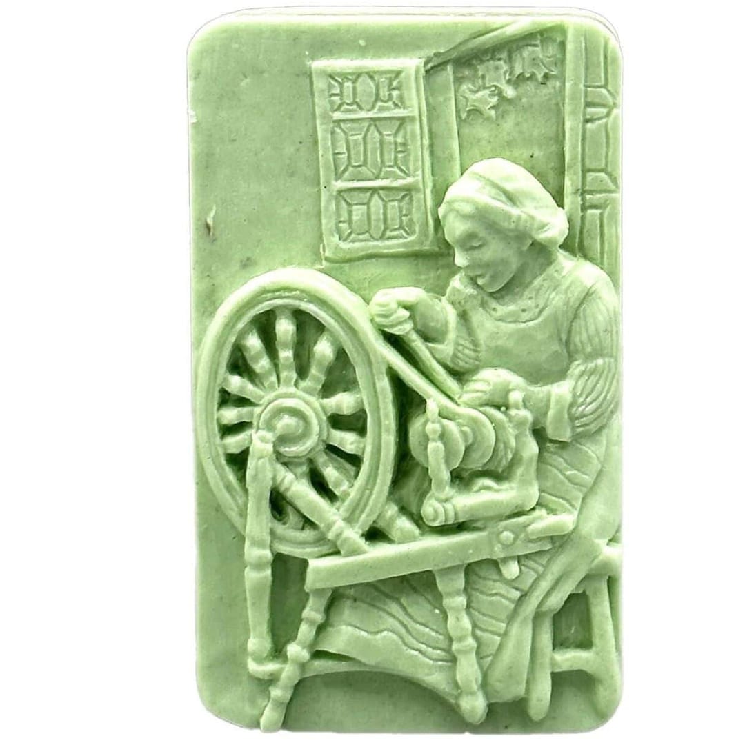 SPINDLE WHEEL MOLD Silicone Soap Flexible Sturdy Mould 5oz Sky Spinning ...