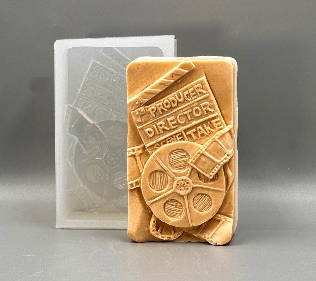 Cinema Theme Soap Mold: Movie Night Resin, Plaster, Chocolate - Etsy