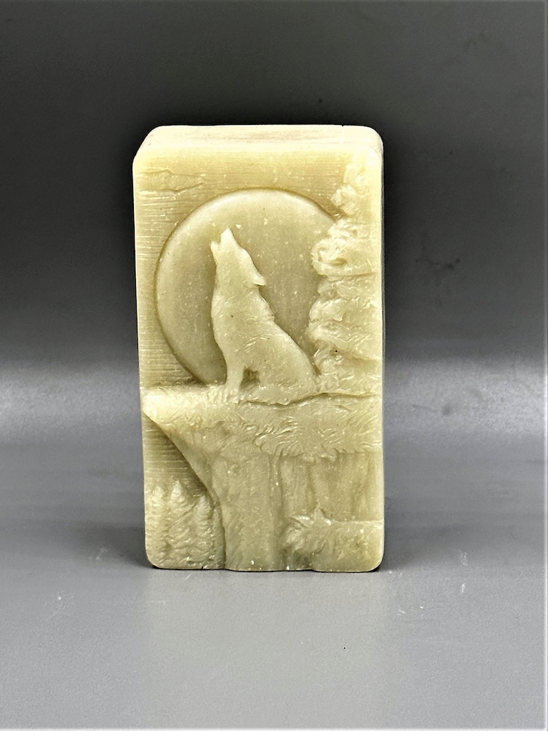 Howling Wolf Silicone Mold: Soap, Candle, Resin, Clay Crafts - Etsy