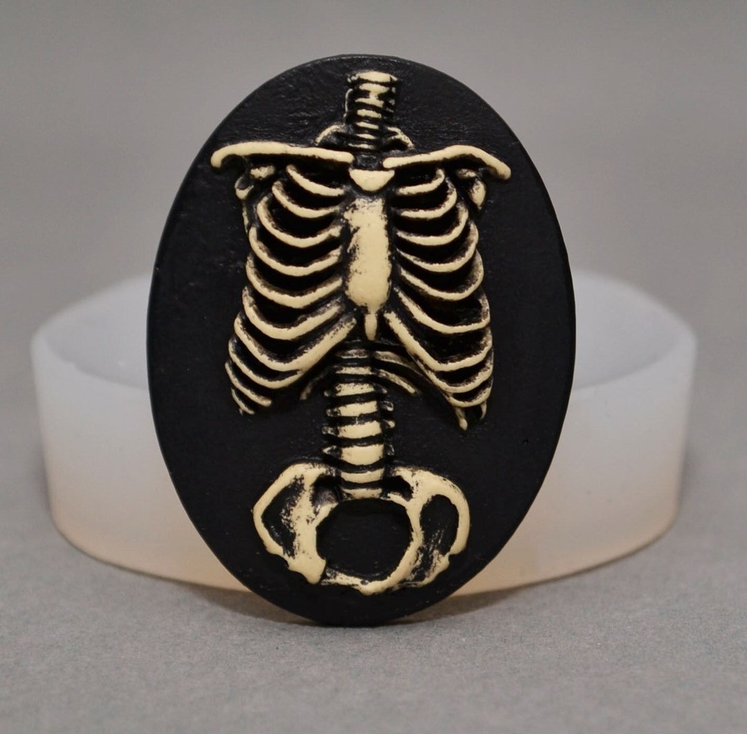 Rib Cage Silicone Mold: Halloween Sugarcraft, Resin, Clay - Etsy
