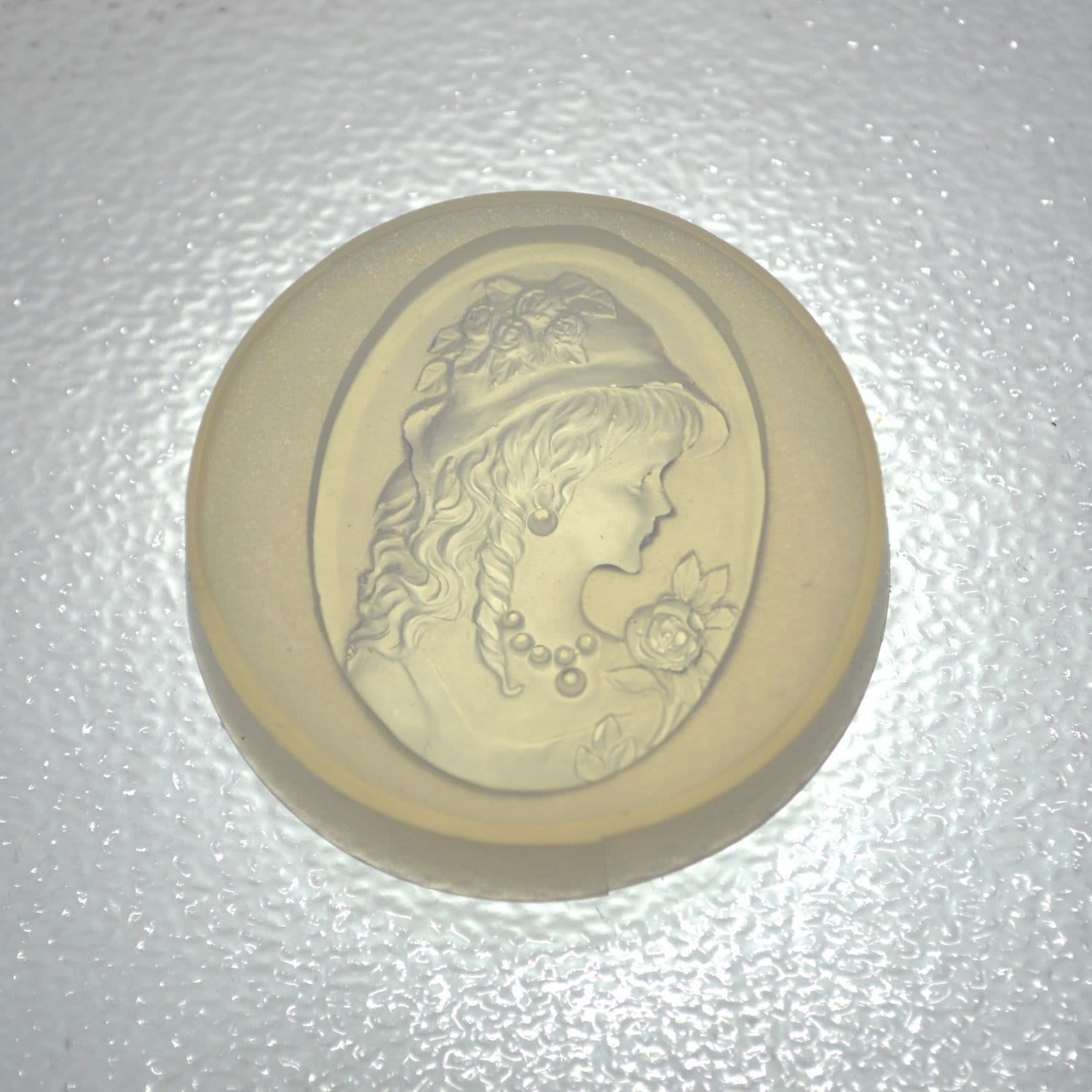 Lady Cameo Silicone Mold: Sugarcraft, Resin, Polymer Clay - Etsy