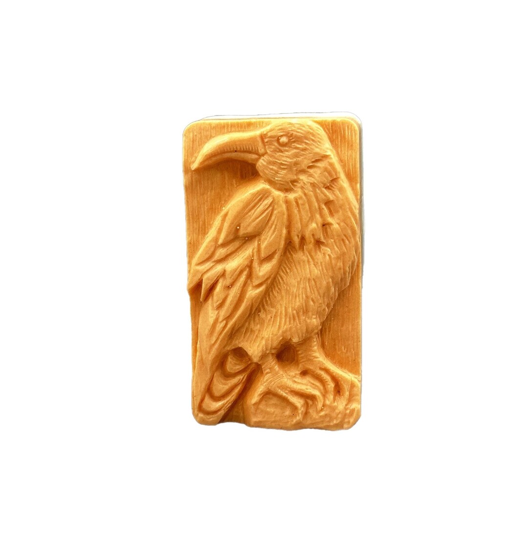 BIRD SOAP SILICONE Mold Bar Mould 5,5oz Resin Plaster Chocolate Wax ...