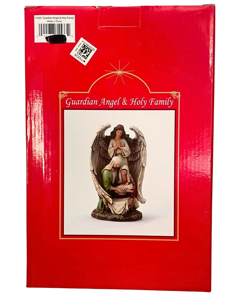 Napco Macy’s Guardian Angel Holy Family Nativity Figurine 10"h W/box ...