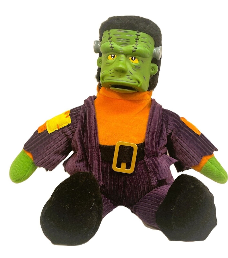 MTY International Halloween Frankenstein Doll Animated & Sings Monster ...