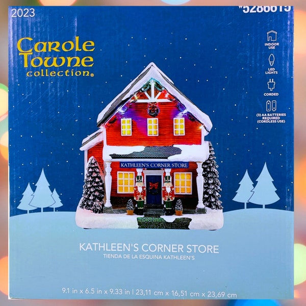 Carole Towne Christmas Village - Etsy