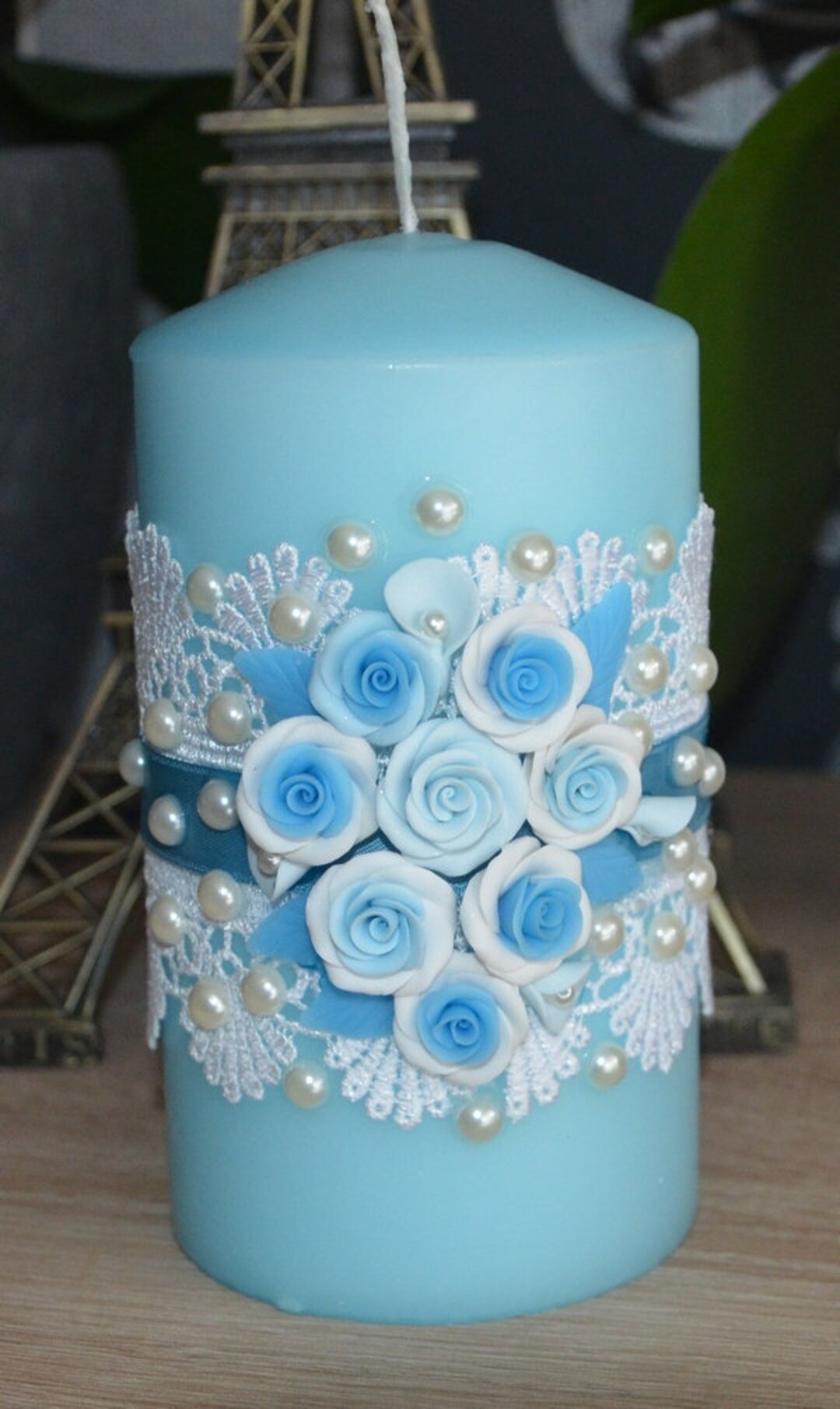 Wedding Candle, Birthday Candle, Gift Wedding, Rustic Vintage Wedding ...