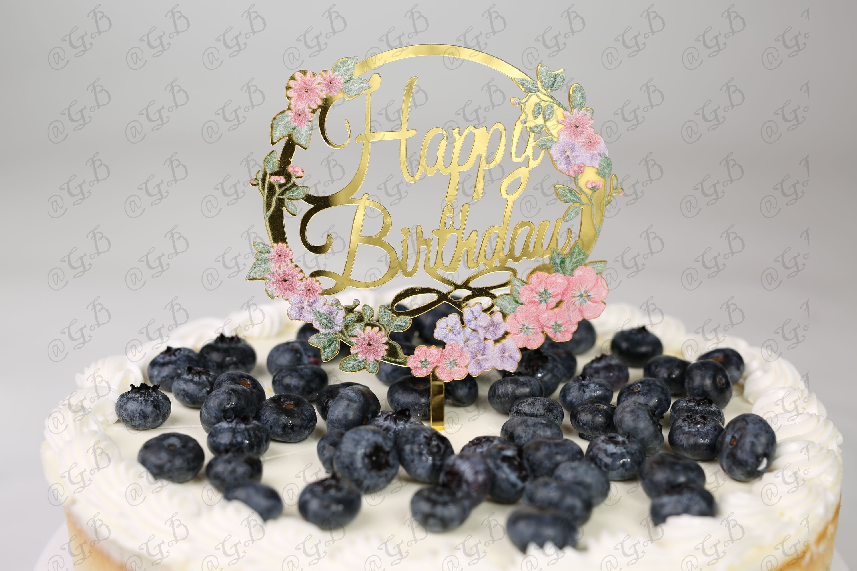 Happy Birthday King Queen Acrylic Cake Topper Bday Queen King - Etsy