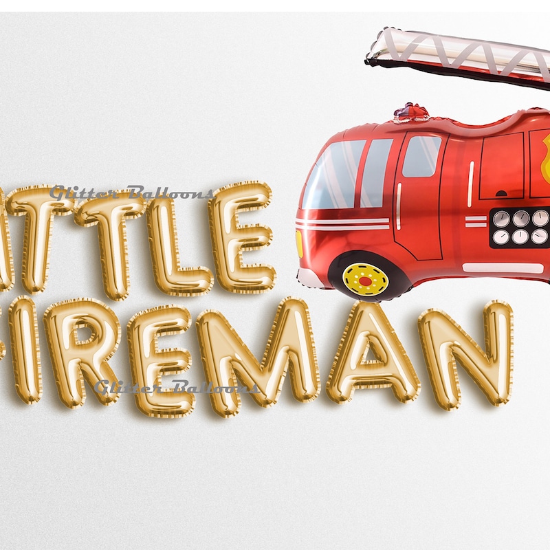 Fireman Baby Shower - Etsy