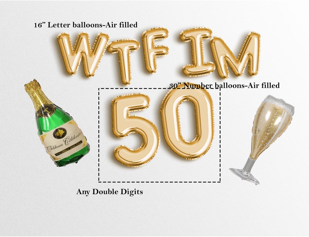 WTF Im 30 40 50 60 70 80 Custom Banners Theme Fall Winter - Etsy