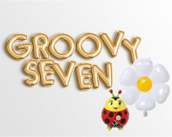 Retro 7th Birthday - Etsy