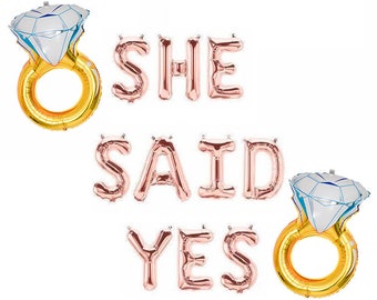 She Said Yes Ring - Etsy