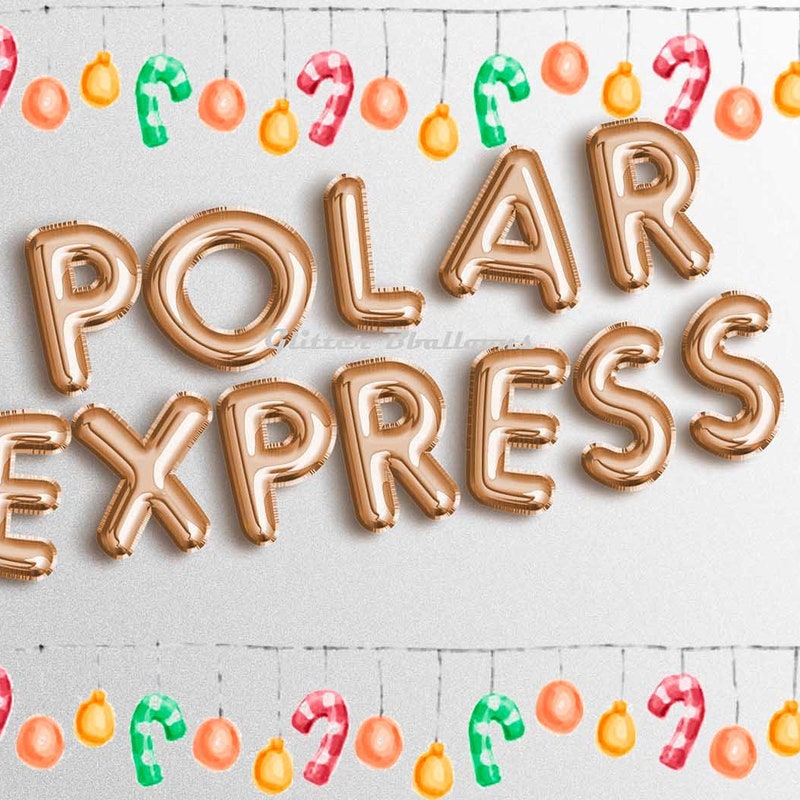 Polar Express Banner - Etsy