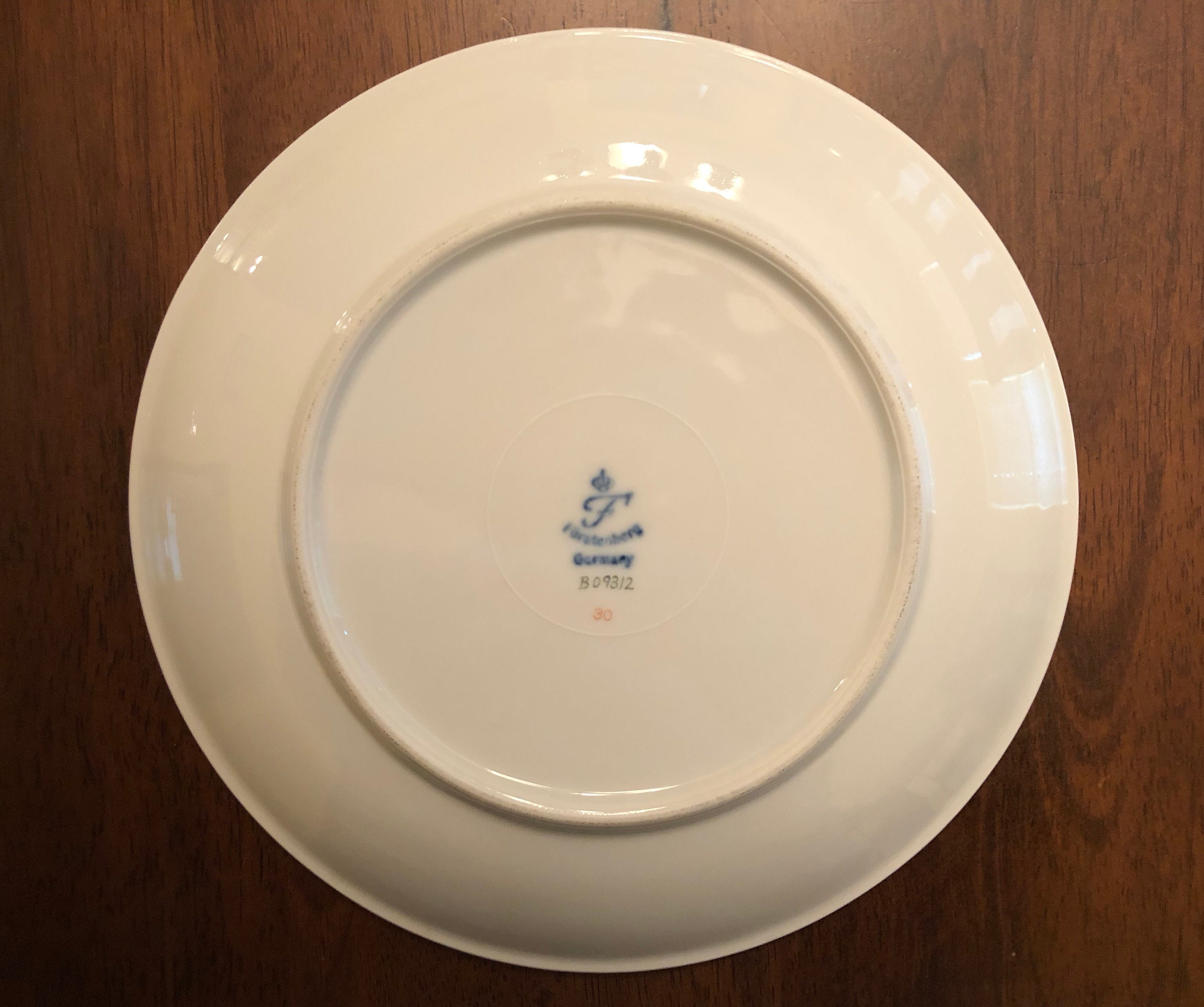 Vintage China, B093 by Furstenberg Salad Plate - Etsy