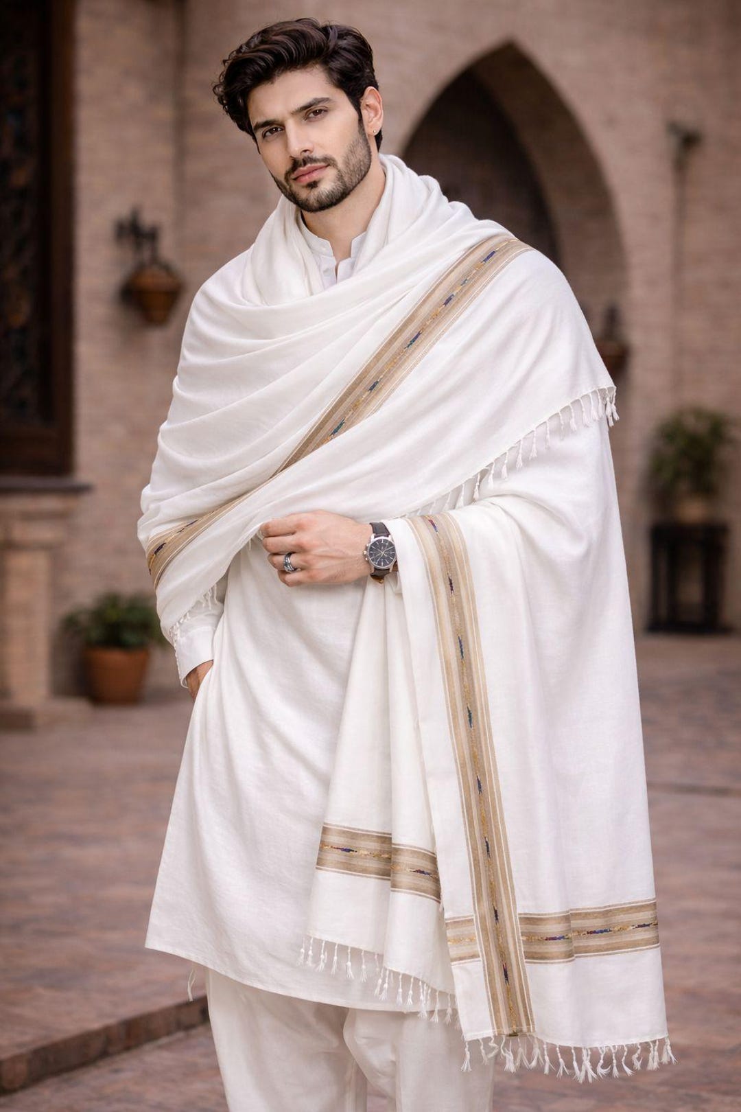 Afghan Wool Patu Blanket: Traditional Winter Shawl - Etsy