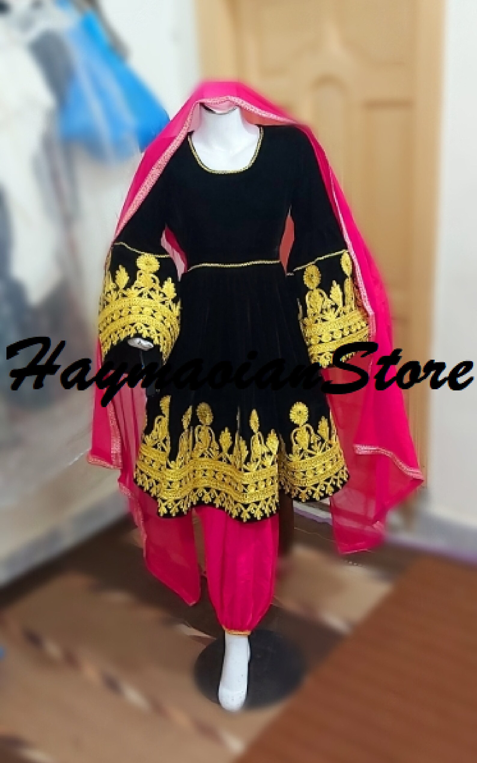 Afghan Kuchi Tribe Handmade Multi Color Silver/golden - Etsy