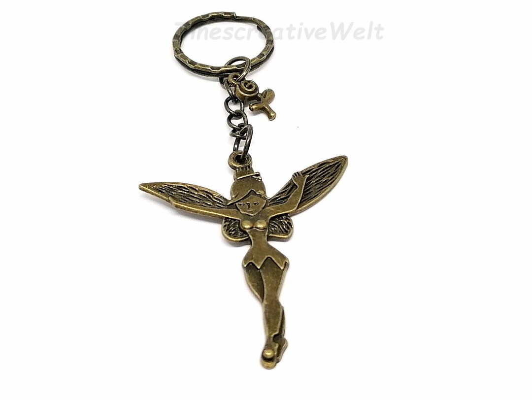 Keyring, Fairy, Elf, Vintage Style, Lucky Charm, Gift for Girlfriend ...