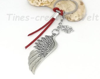 Feather Key Chain | Etsy